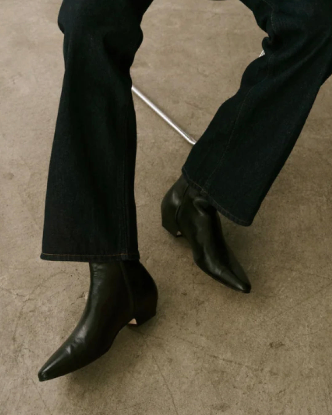The Lennon Boot in Black Calfskin – Superette